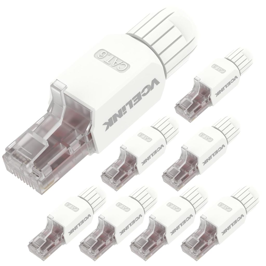 VCELINK Connecteur RJ45 Sans Outil, Fiche De Terminaison De Terrain ...