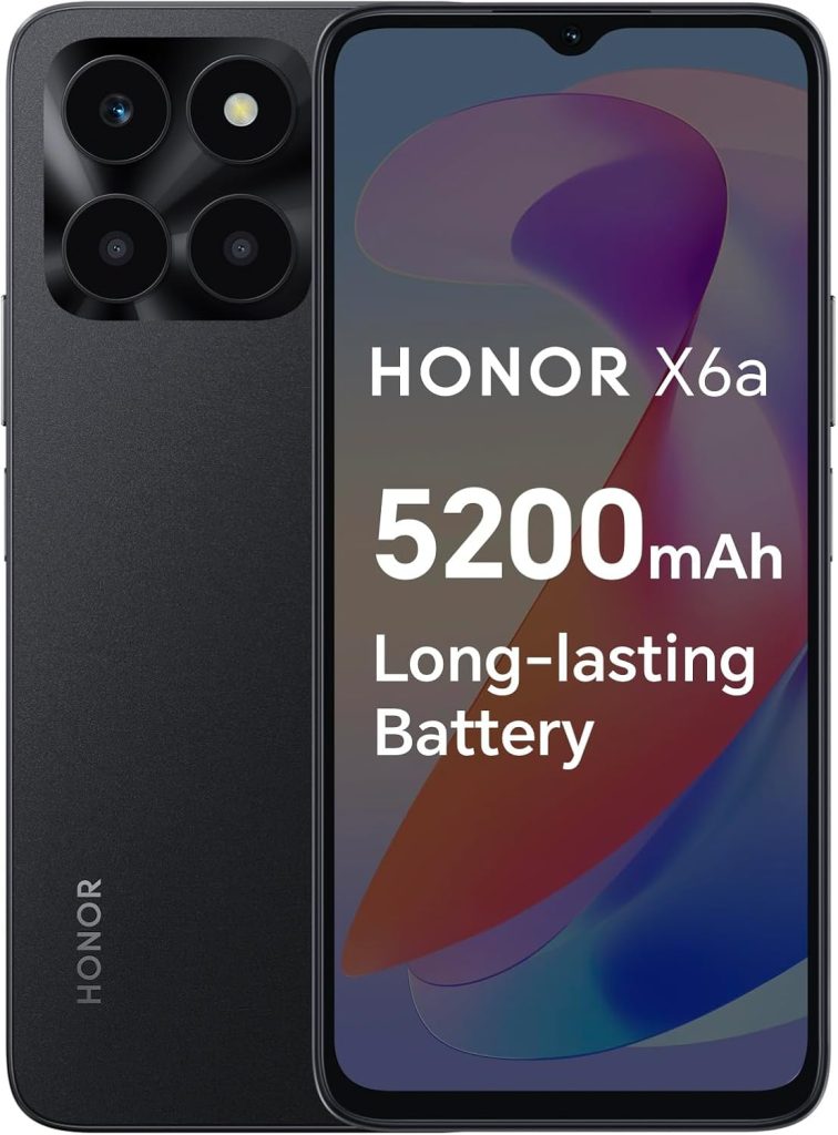 HONOR X6a Mobile Phone 6.56" Android Smartphone 4GB+128GB, 90Hz, 50MP ...