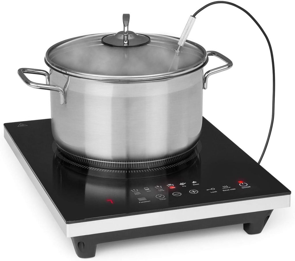 Klarstein Cook n Roll Induction Hob, Electric Hob, 2000W, 6 Programs ...