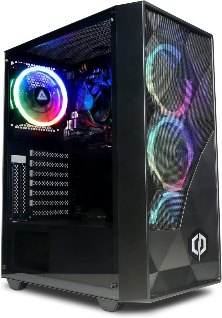 CyberPowerPC Regiment Gaming PC - AMD Ryzen 5 4600G with Radeon ...