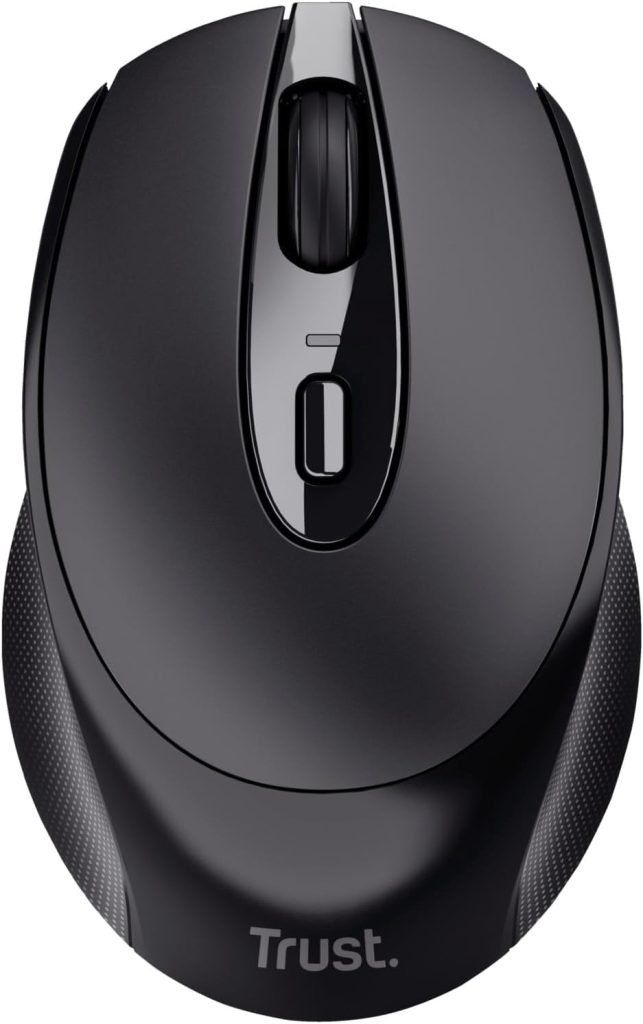 Trust Zaya Wireless Rechargeable Mouse (Micro USB Receiver, Suitable ...